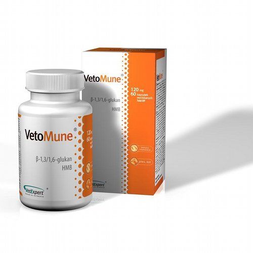 VetoMune 60 Kapseln für Hund und Katzen von VetExpert