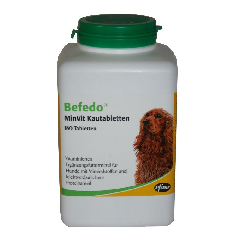Zoetis Befedo MinVit Tabletten für Hunde - Menge: 60 Tabletten