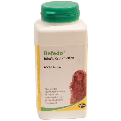 Zoetis Befedo MinVit Tabletten für Hunde - Menge: 60 Tabletten